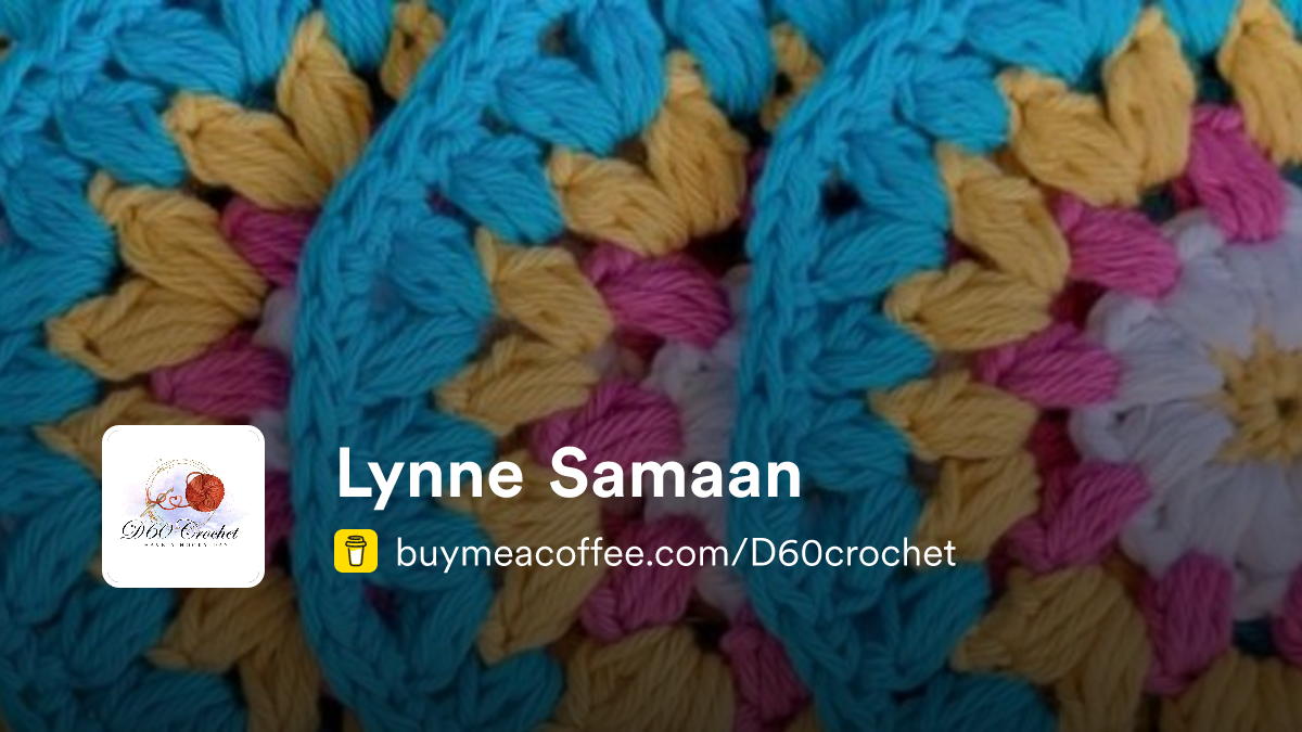 Lynne Samaan is Free crochet patterns - Buymeacoffee