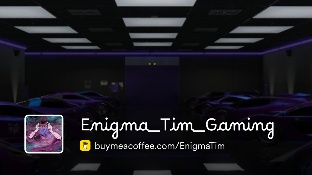 Enigma_Tim_Gaming - Buymeacoffee