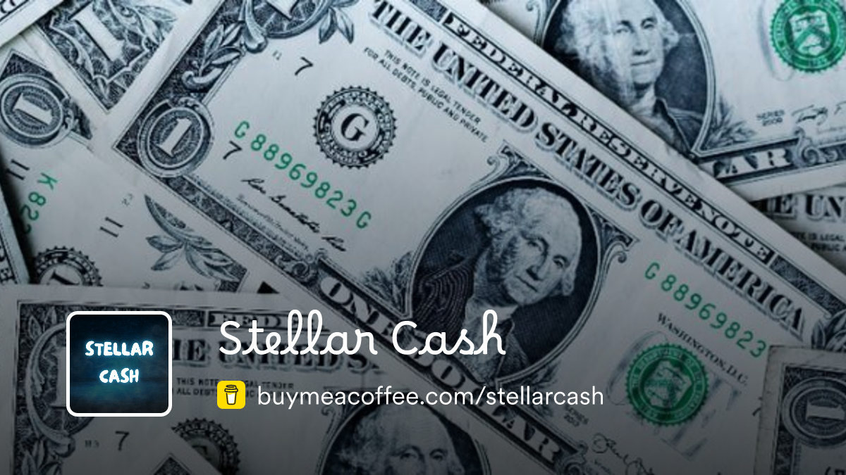 Stellar Cash is unleashing financial brilliance - Buymeacoffee