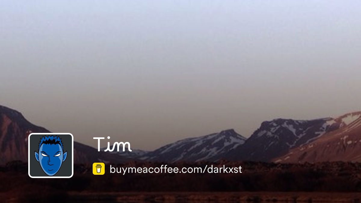 Tim is Open source projects - Buymeacoffee