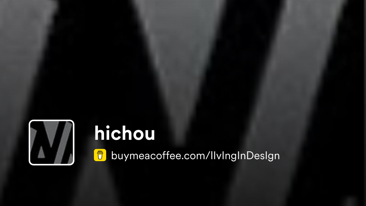 hichou - Buymeacoffee