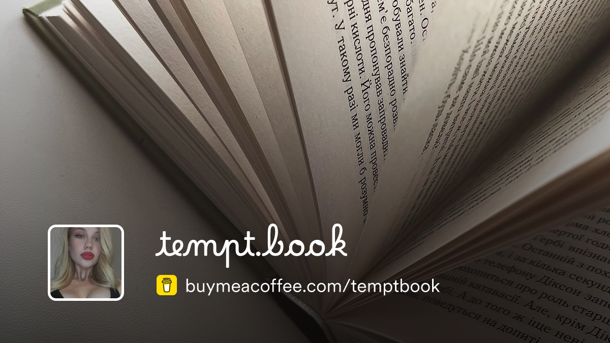 tempt.book - Buymeacoffee