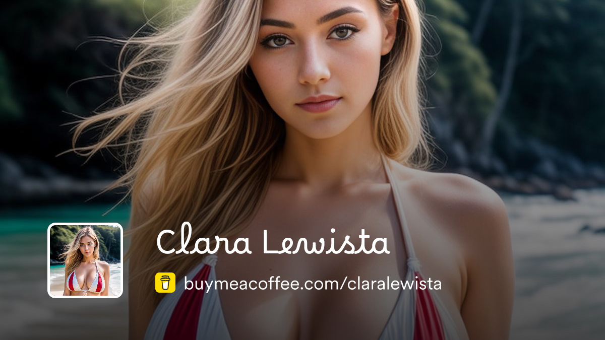 Clara Lewista - Buymeacoffee