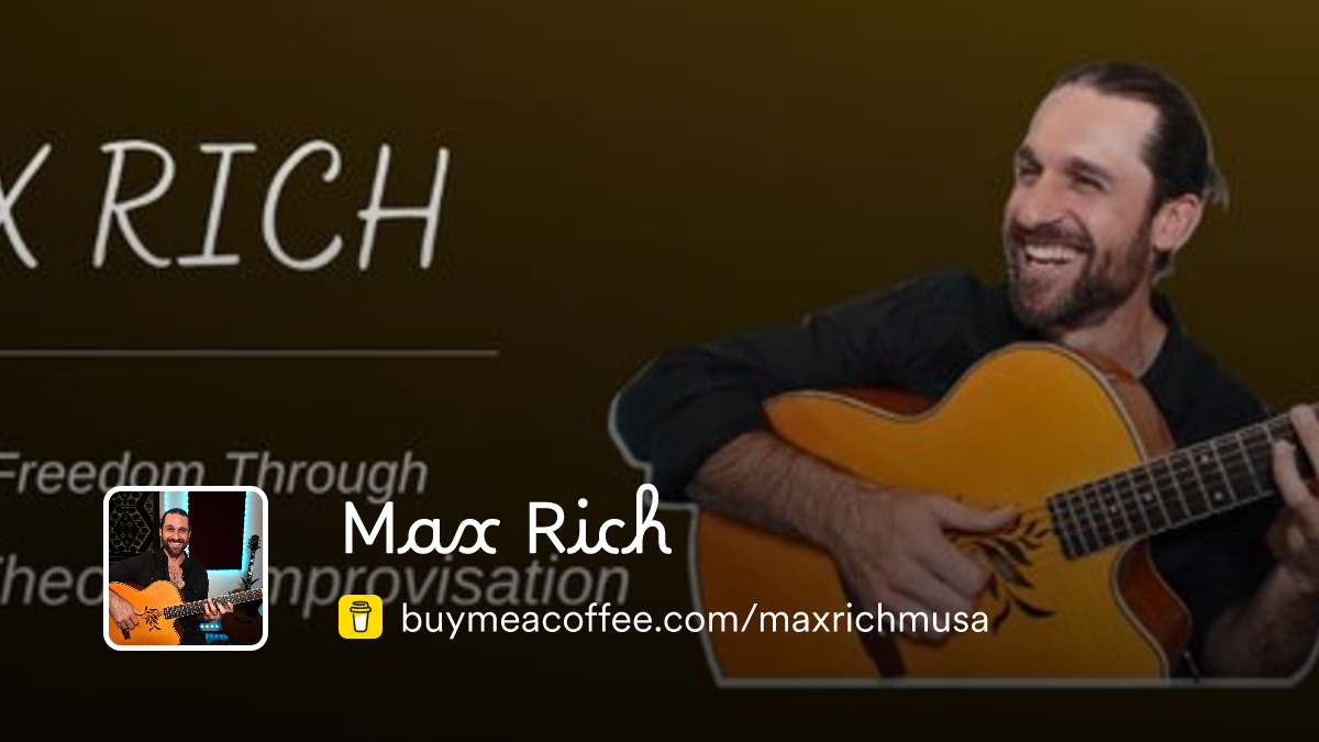 Max Rich is Guitar Lessons, Music Instruction, Music Theory & Technique ...