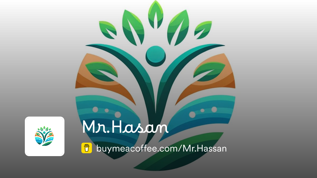 Mr.Hasan is Soutenez la Création de Contenu pour un Mieux-être Amélioré ...