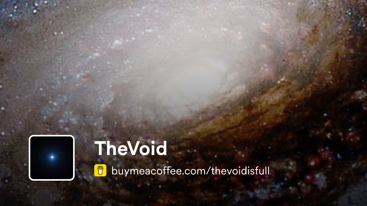 TheVoid is creating Youtube videos - Buymeacoffee