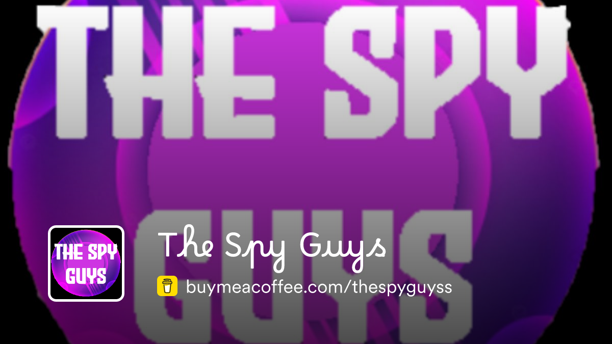 The Spy Guys is Video gaming content - Buymeacoffee