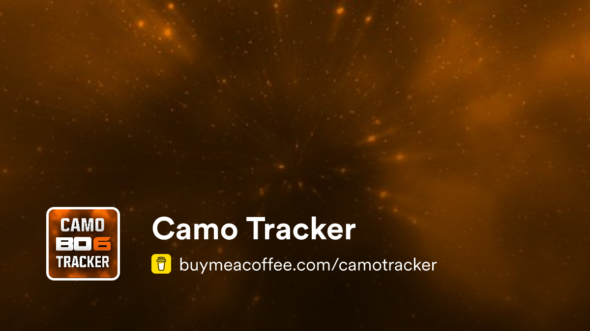 Camo Tracker is Apps for Call of Duty - Buymeacoffee