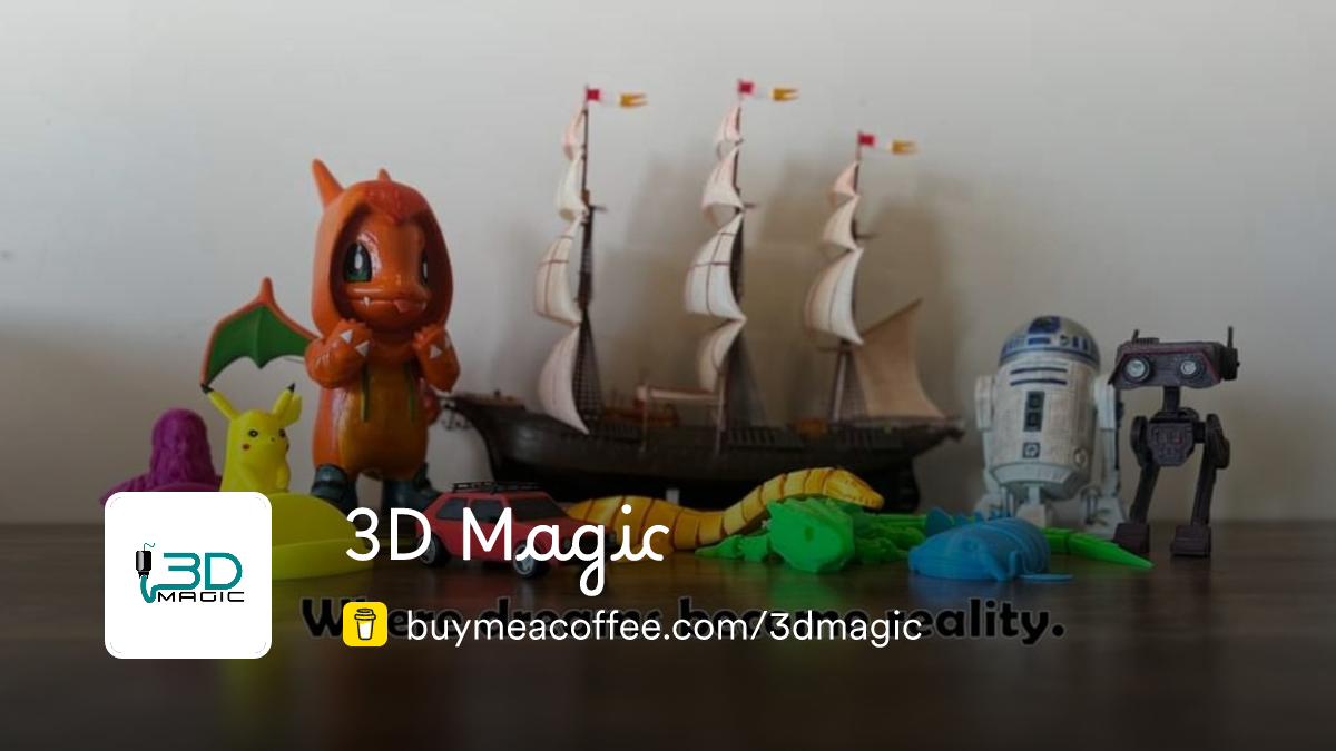3D Magic - Buymeacoffee
