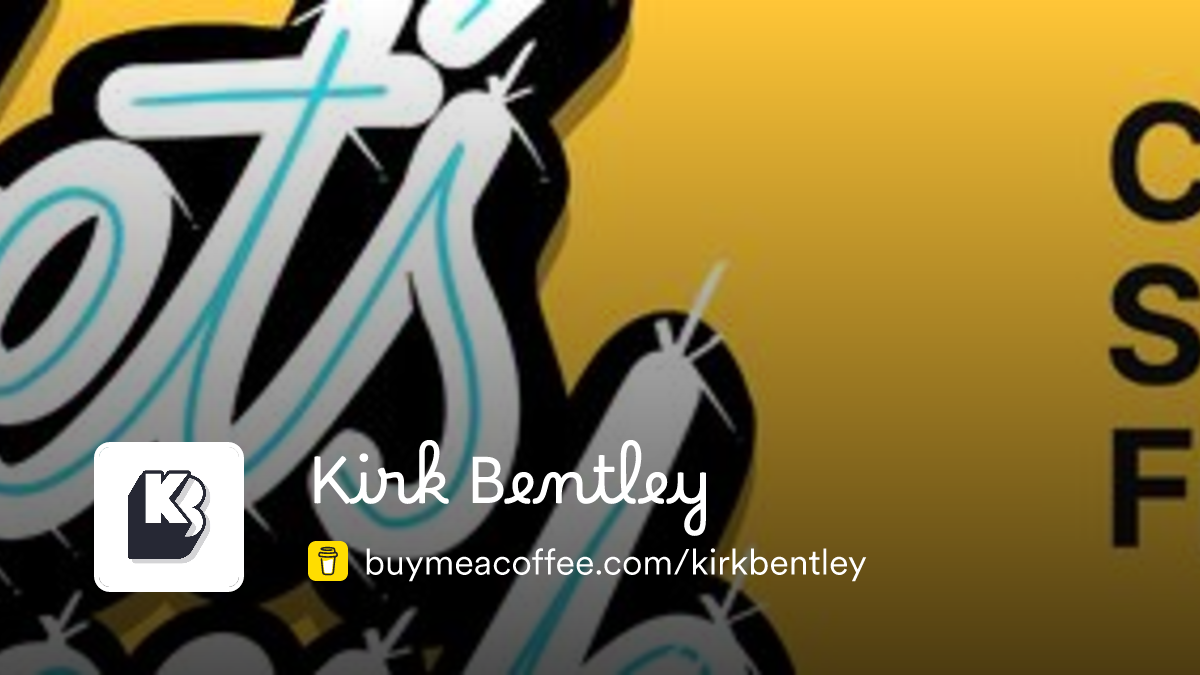 Kirk Bentley is Creating Figma plugins and stuff... - Buymeacoffee