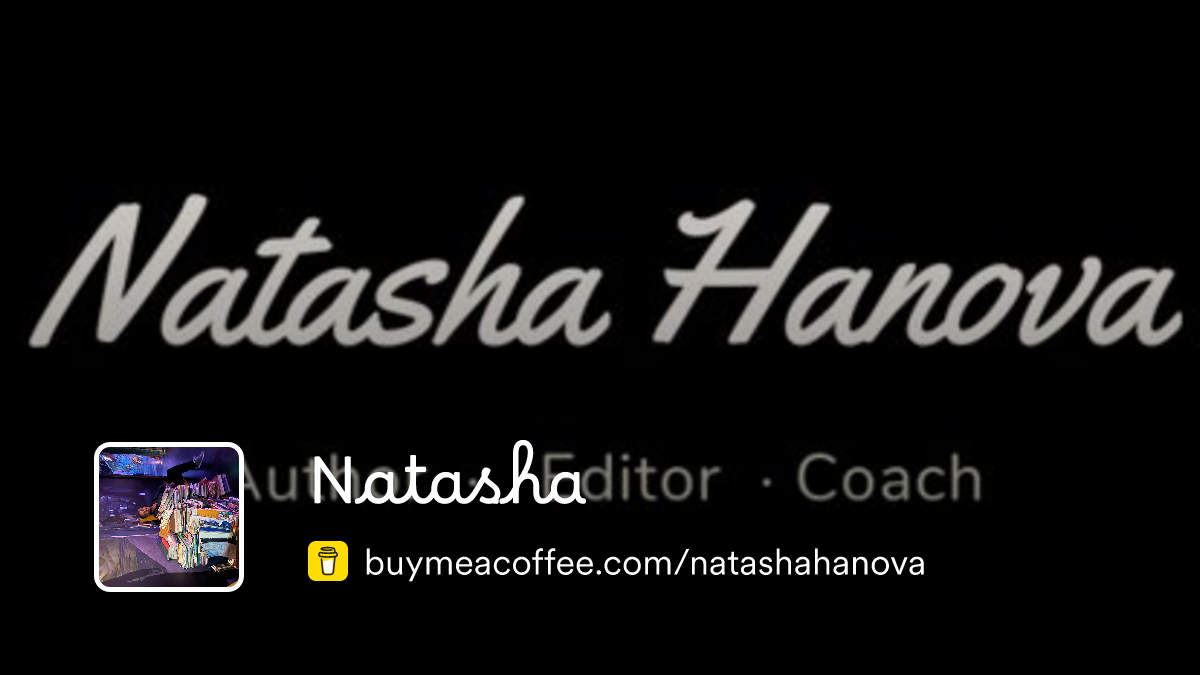 Natasha is writing diverse books & editing fiction - Buymeacoffee
