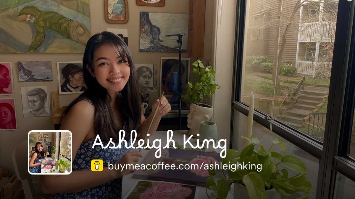 Ashleigh King is Inspirational Art Vlogs, art prints, original ...