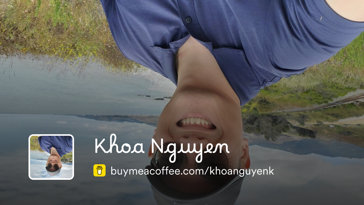 Khoa Nguyen - Buymeacoffee