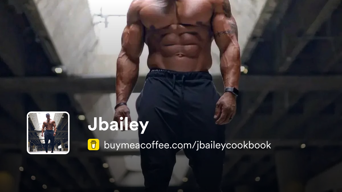 Jbailey is Trainer and chef - Buymeacoffee