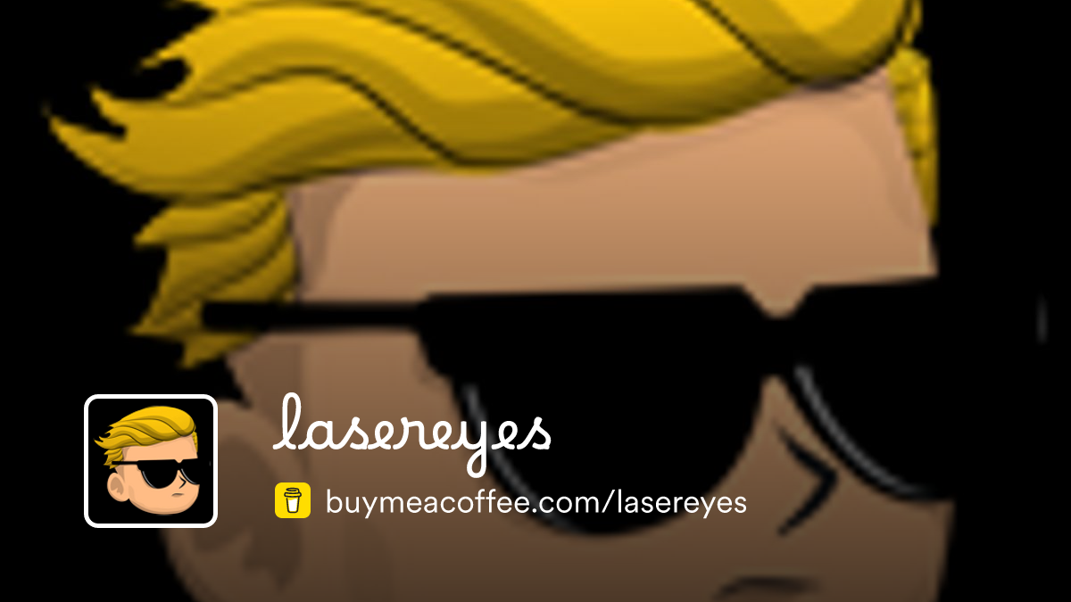 lasereyes - Buymeacoffee