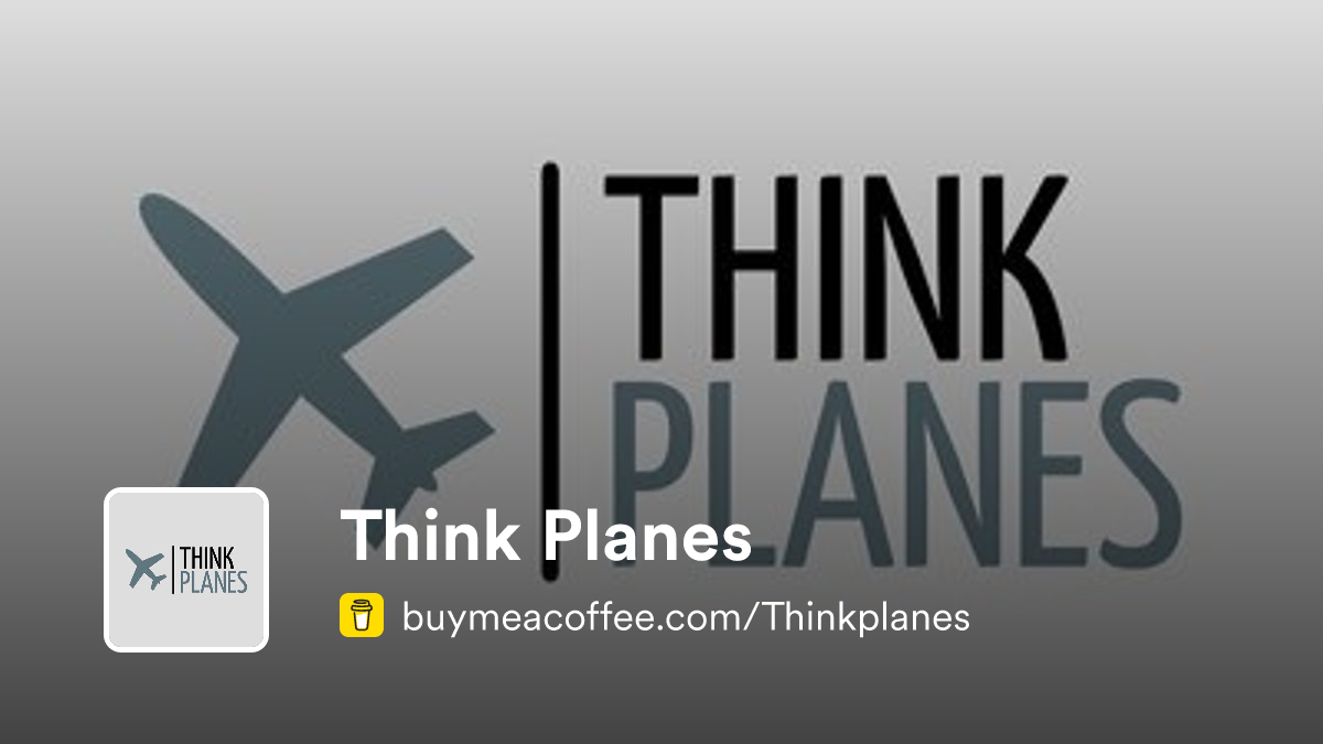 Think Planes - Buymeacoffee