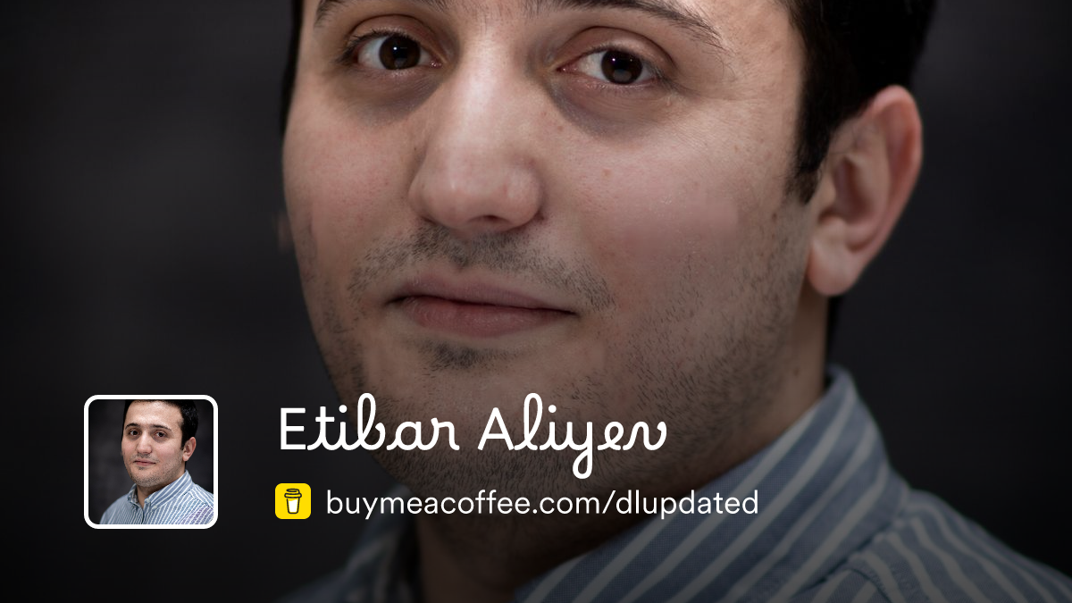 Etibar Aliyev - Buymeacoffee