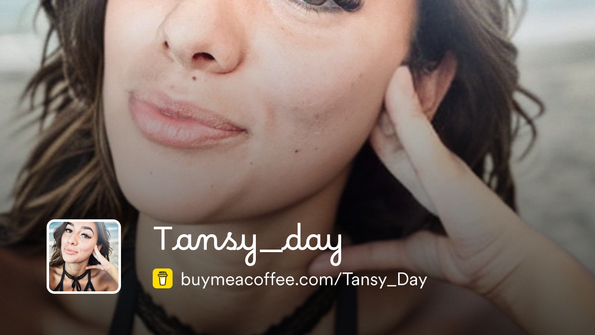 Tansy_day - Buymeacoffee
