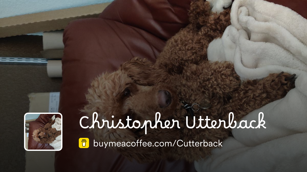 Christopher Utterback - Buymeacoffee