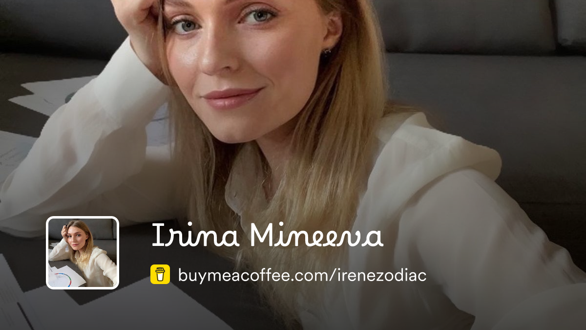 Irina Mineeva - Buymeacoffee