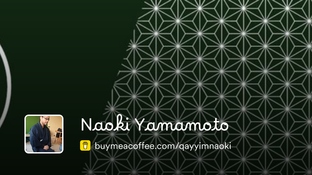 Naoki Yamamoto - Buymeacoffee