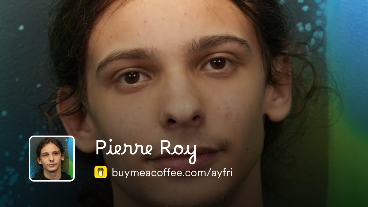 Pierre Roy - Buymeacoffee