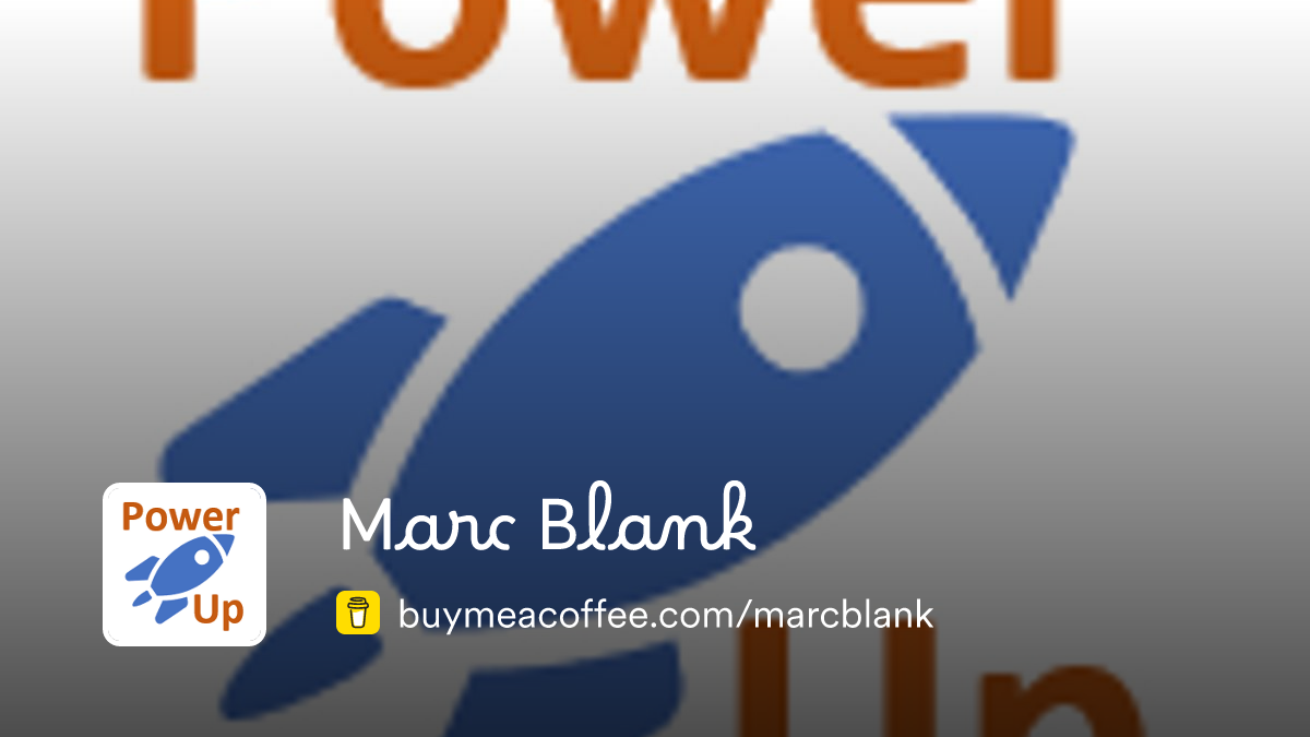 Marc Blank - Buymeacoffee