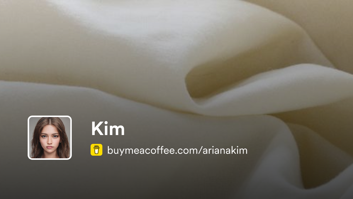 Kim - Buymeacoffee