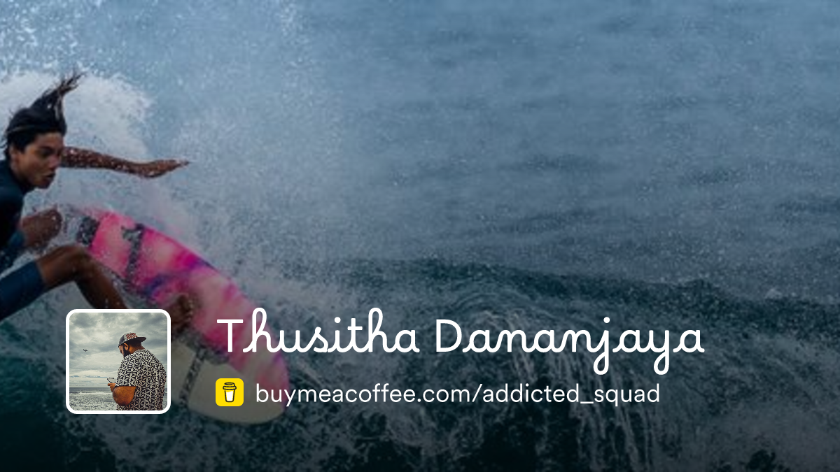 Thusitha Dananjaya - Buymeacoffee
