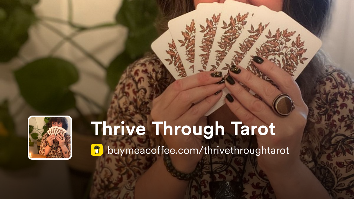 Extras | Thrive Through Tarot - Buymeacoffee