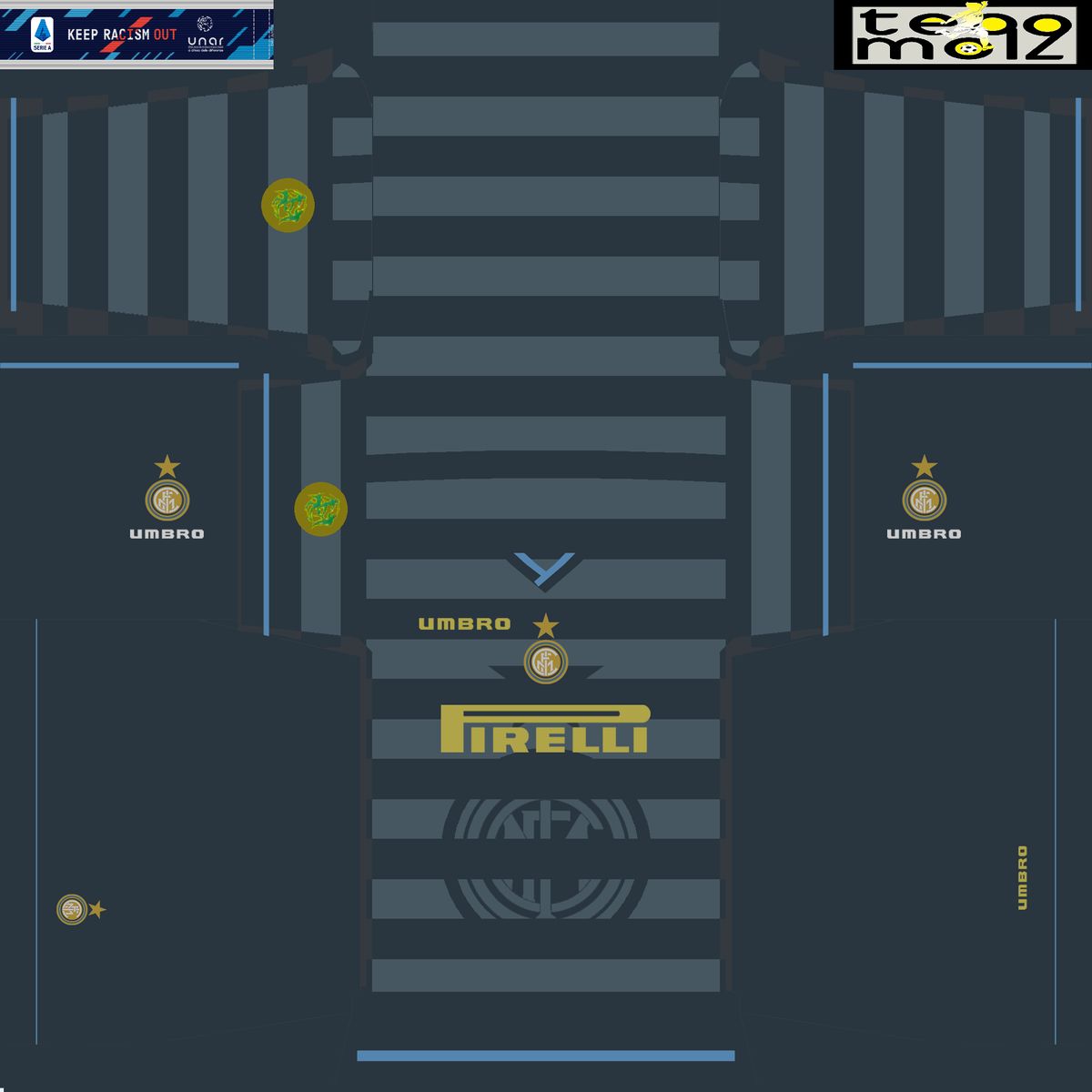 Inter 1997/98 Third Kit - UEFA CUP Logo — Teomol92 - Buymeacoffee