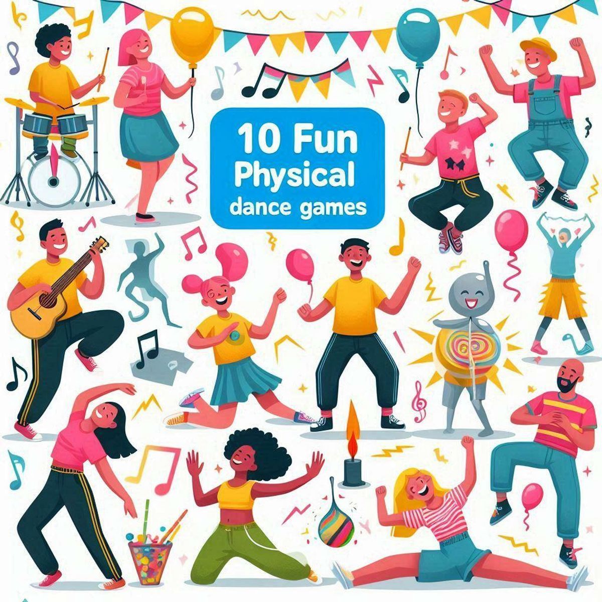 10 Fun Physical Dance Games to Energize Any Gathering — The Chim_George Studio - Buymeacoffee