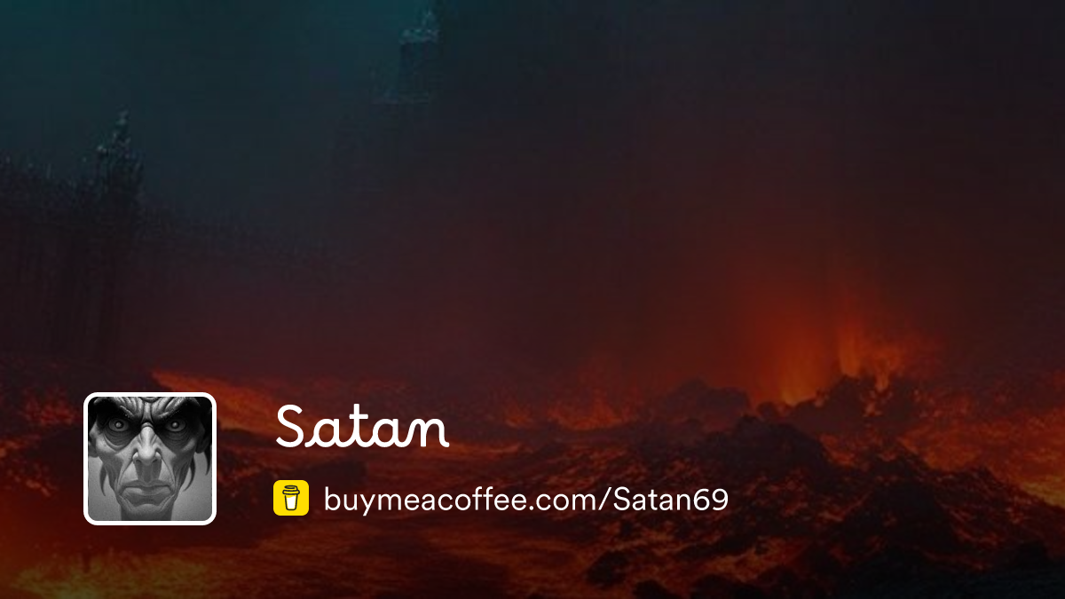 Satan is Content - Buymeacoffee