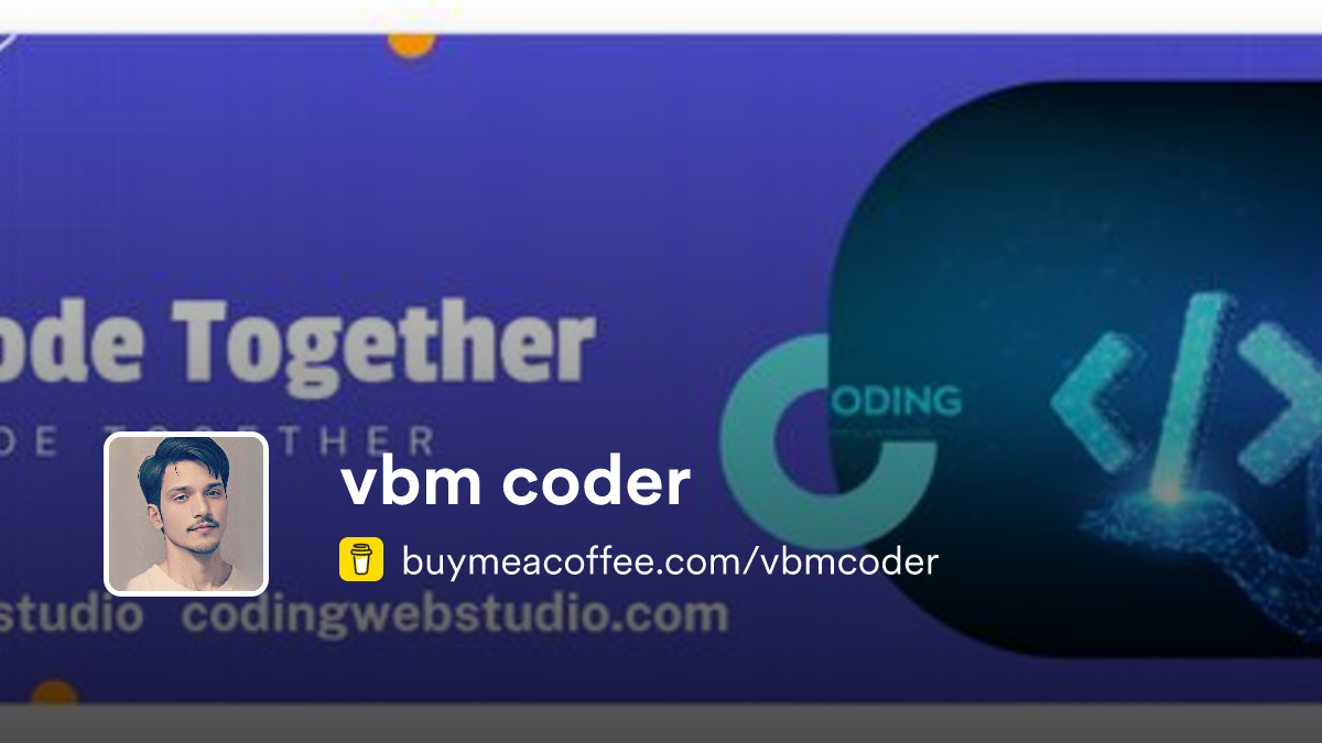 vbm coder is Blog website, Gaming website, Movie website - Buymeacoffee