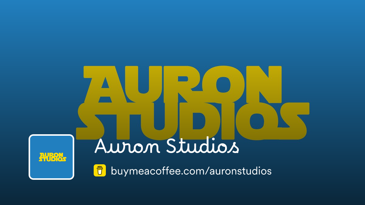 Auron Studios - Buymeacoffee