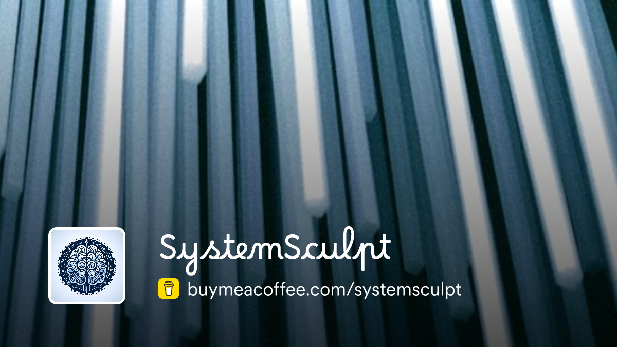SystemSculpt is AI insights, custom scripts, and tools for evolving your productivity ...