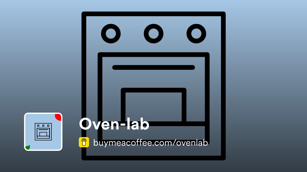 Oven-lab - Buymeacoffee