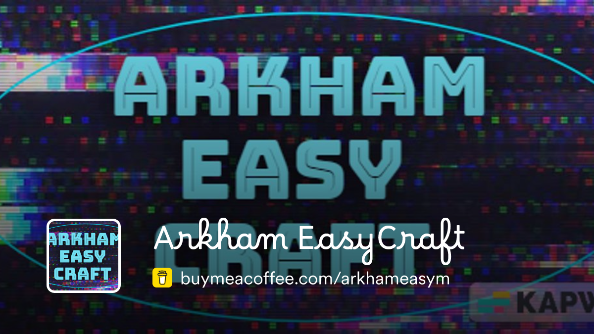 Arkham EasyCraft - Buymeacoffee