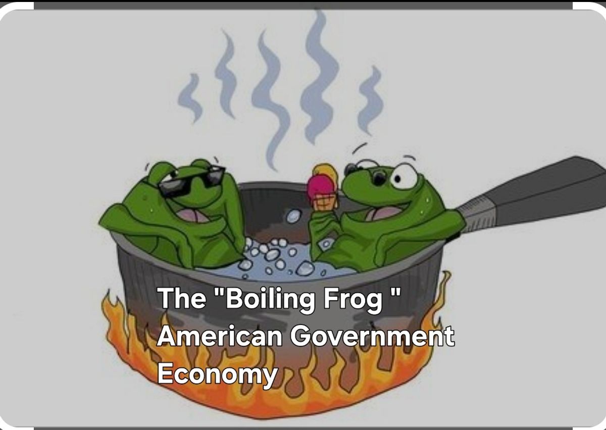 The "Boiling Frog" Government Debt Crisis — Michael Lodge, The Business ...