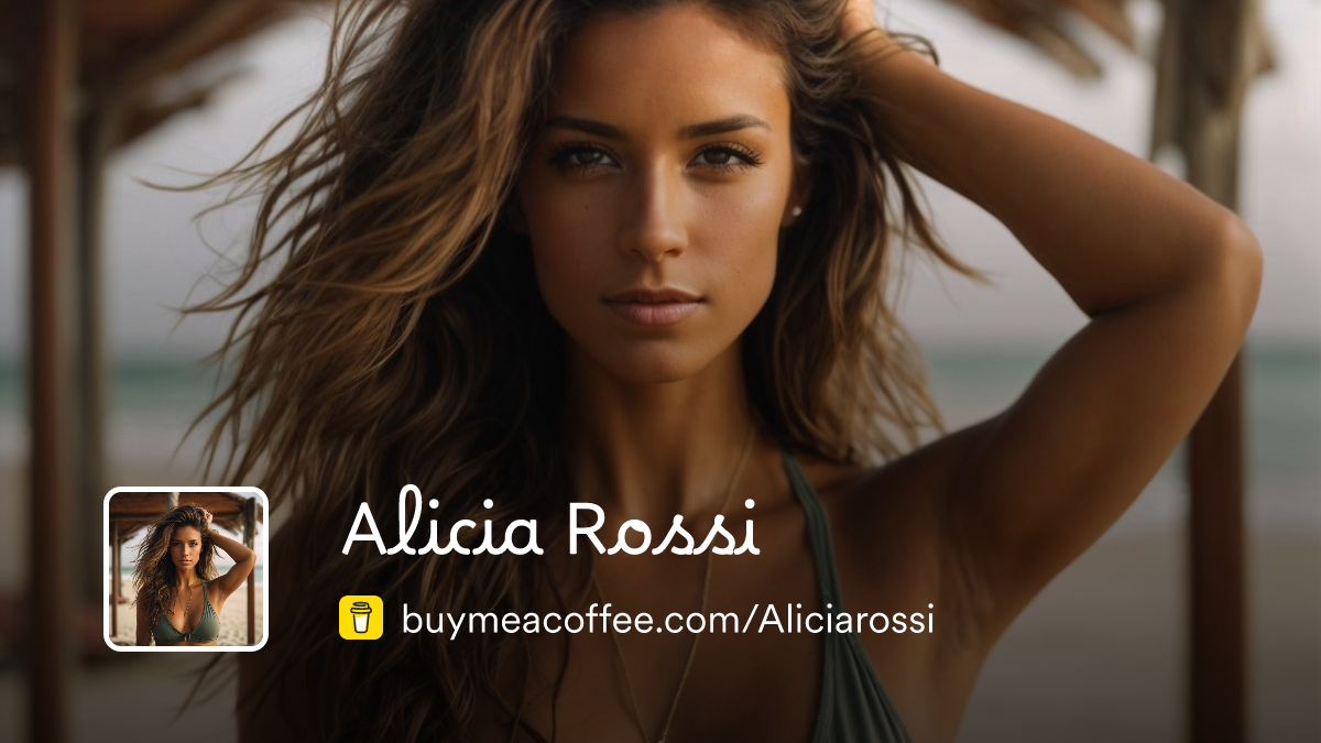 Alicia Rossi - Buymeacoffee