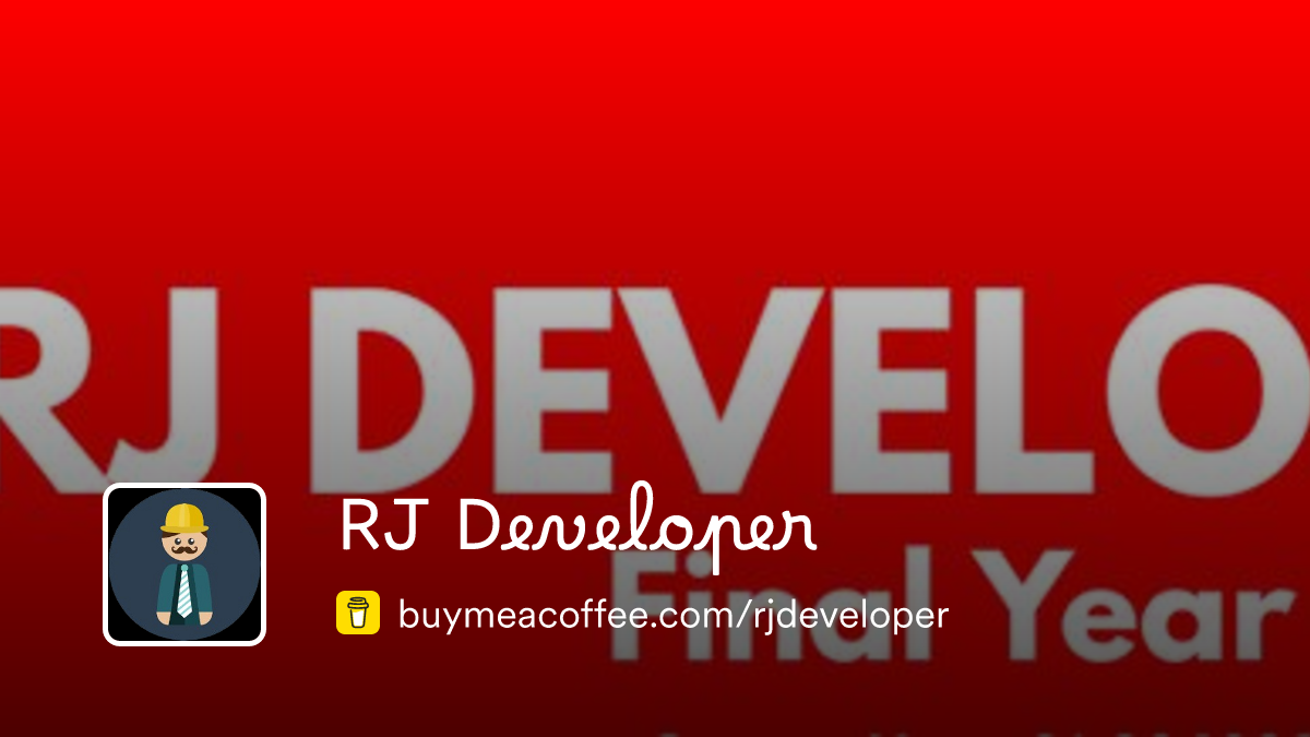 RJ Developer - Buymeacoffee