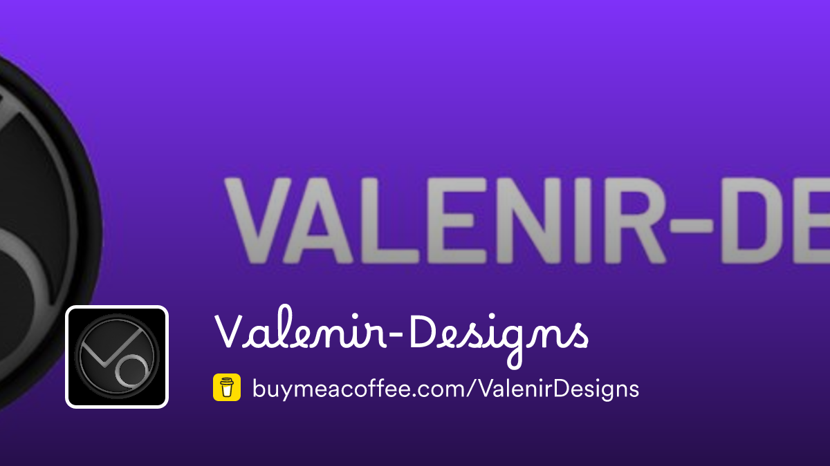 Valenir-Designs - Buymeacoffee