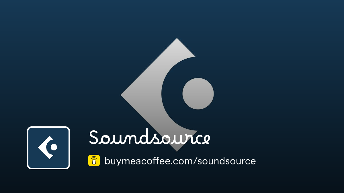 Soundsource - Buymeacoffee