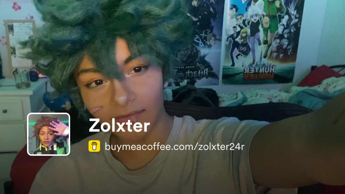 Zolxter is Creating Cosplay Videos! - Buymeacoffee