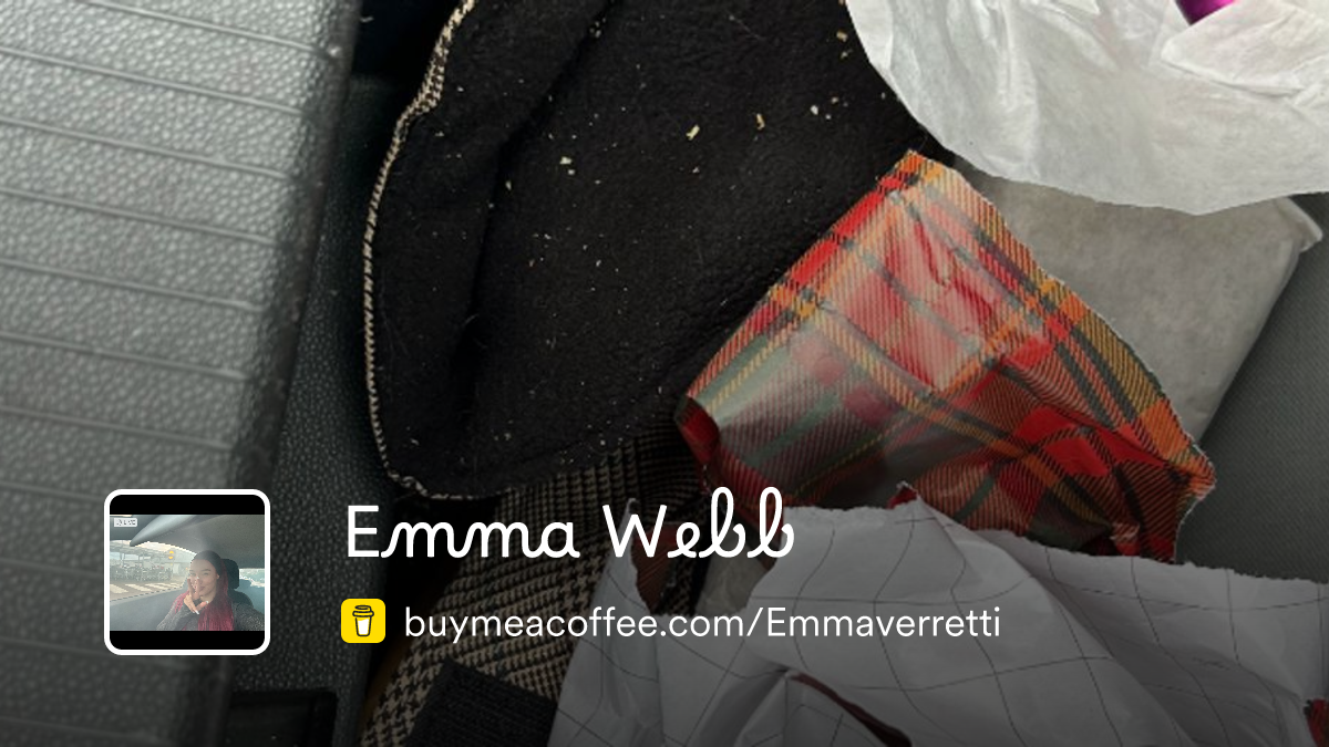 Emma Webb - Buymeacoffee