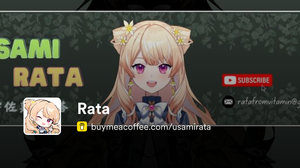 Rata is Songs - Buymeacoffee