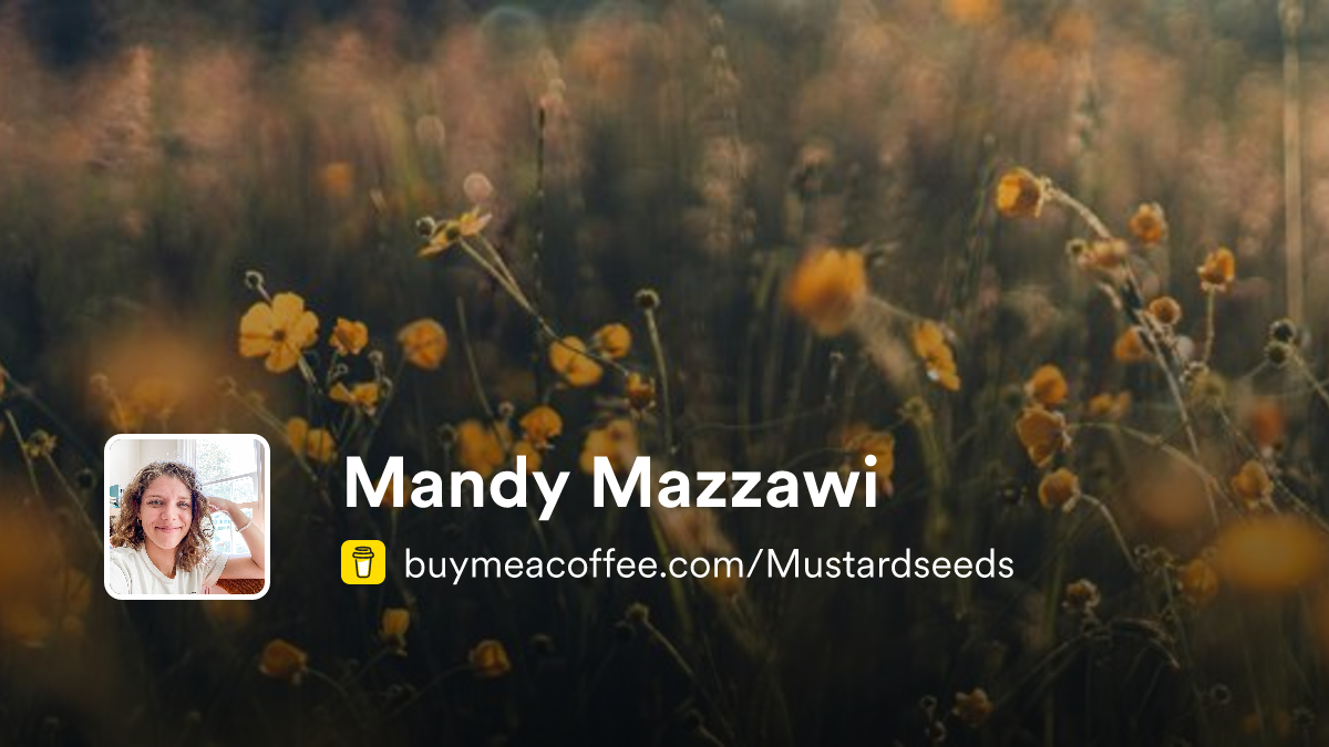 Mandy Mazzawi - Buymeacoffee
