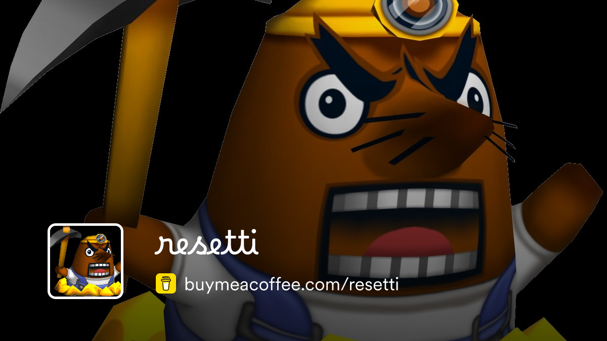 resetti - Buymeacoffee
