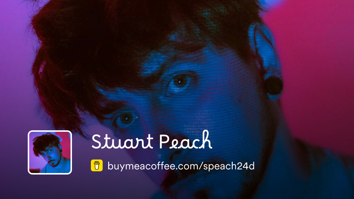 Stuart Peach is creating new content each day for February - Buymeacoffee