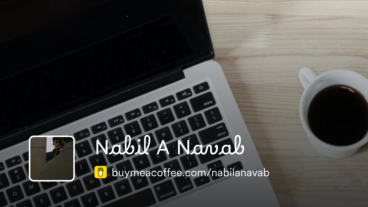 Nabil A Navab is free and open source software dev. - Buymeacoffee